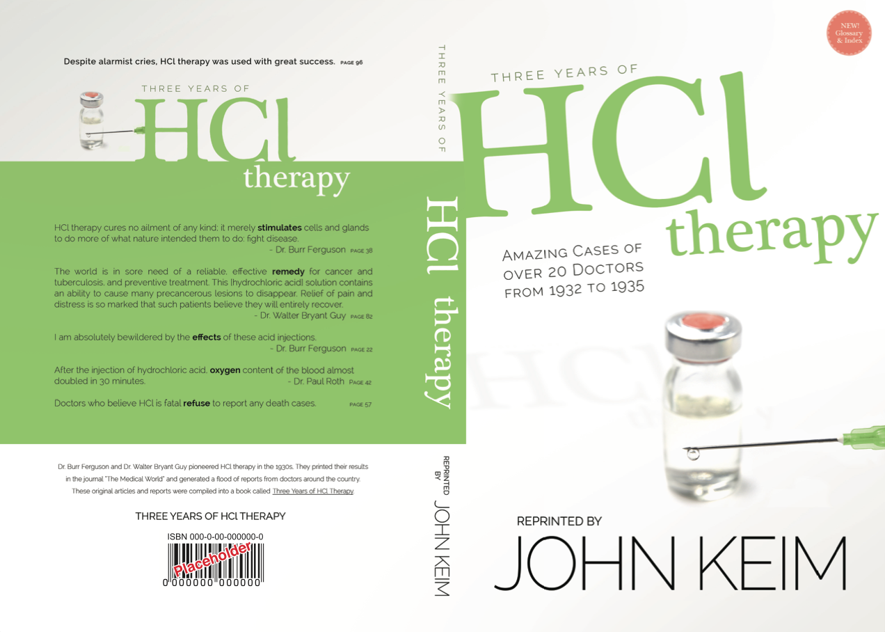 Book Cover – HCl Therapy